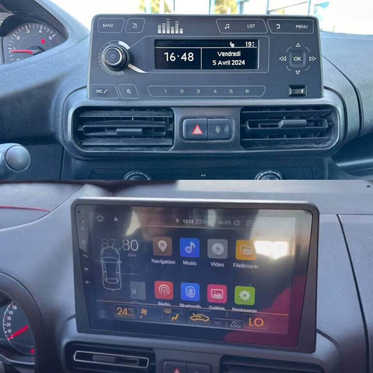 Autoradio Peugeot Partner Android Auto - CarPlay - Skar Audio